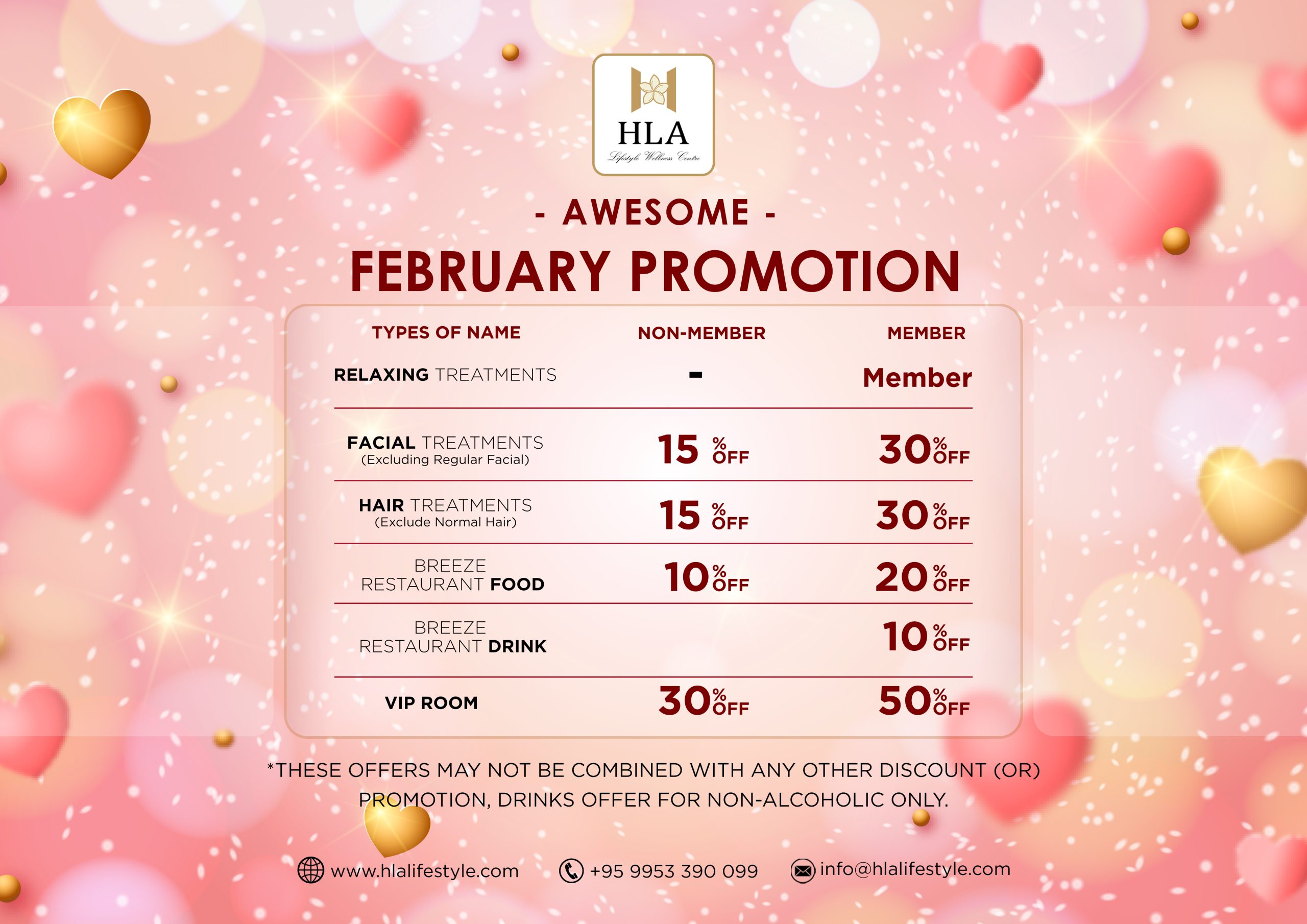 HLA Lifestyle Wellness Centre: Monthly Promotions for February 2024 ...