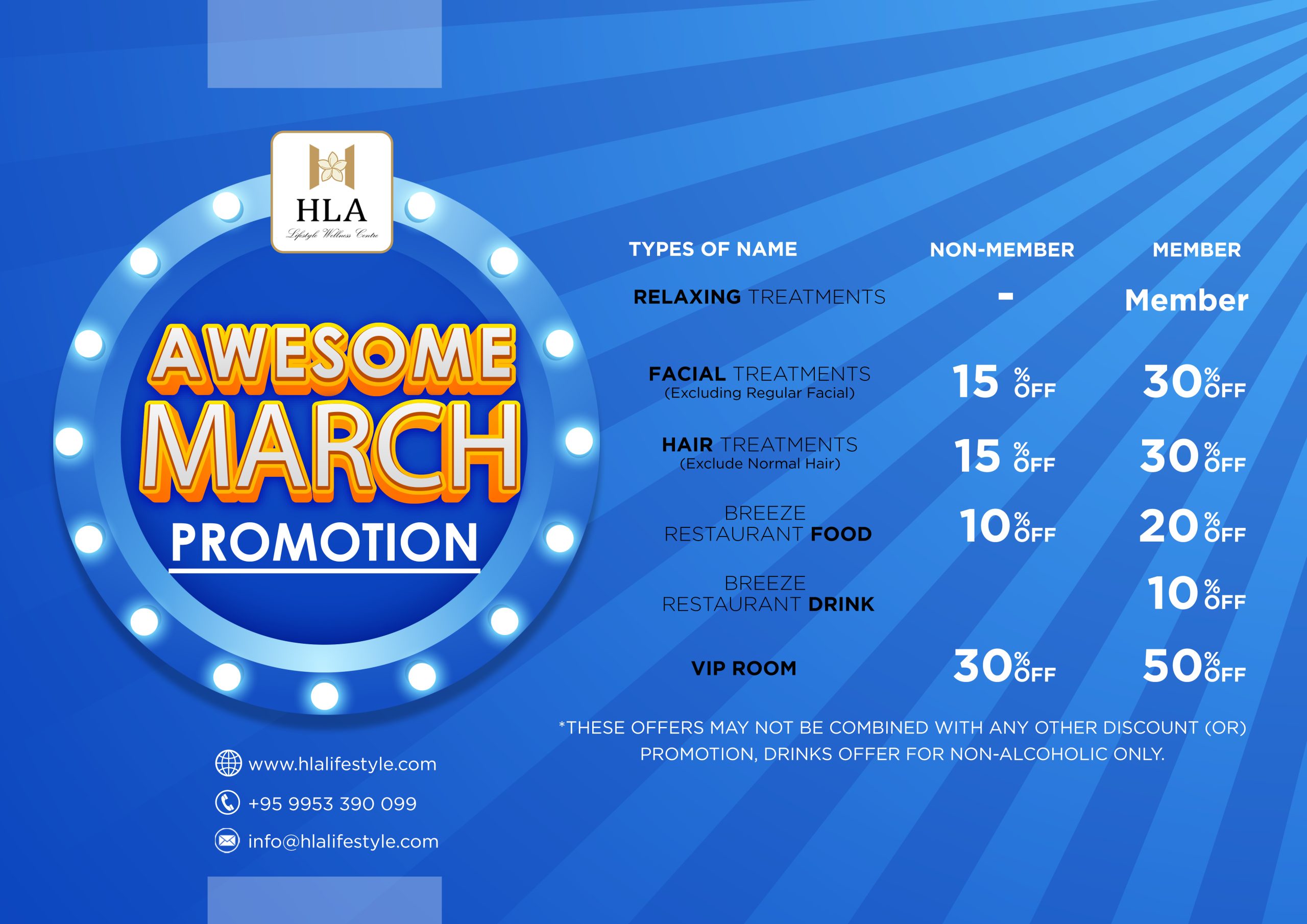HLA Lifestyle Wellness Centre: Monthly Promotions for March 2024 – The ...